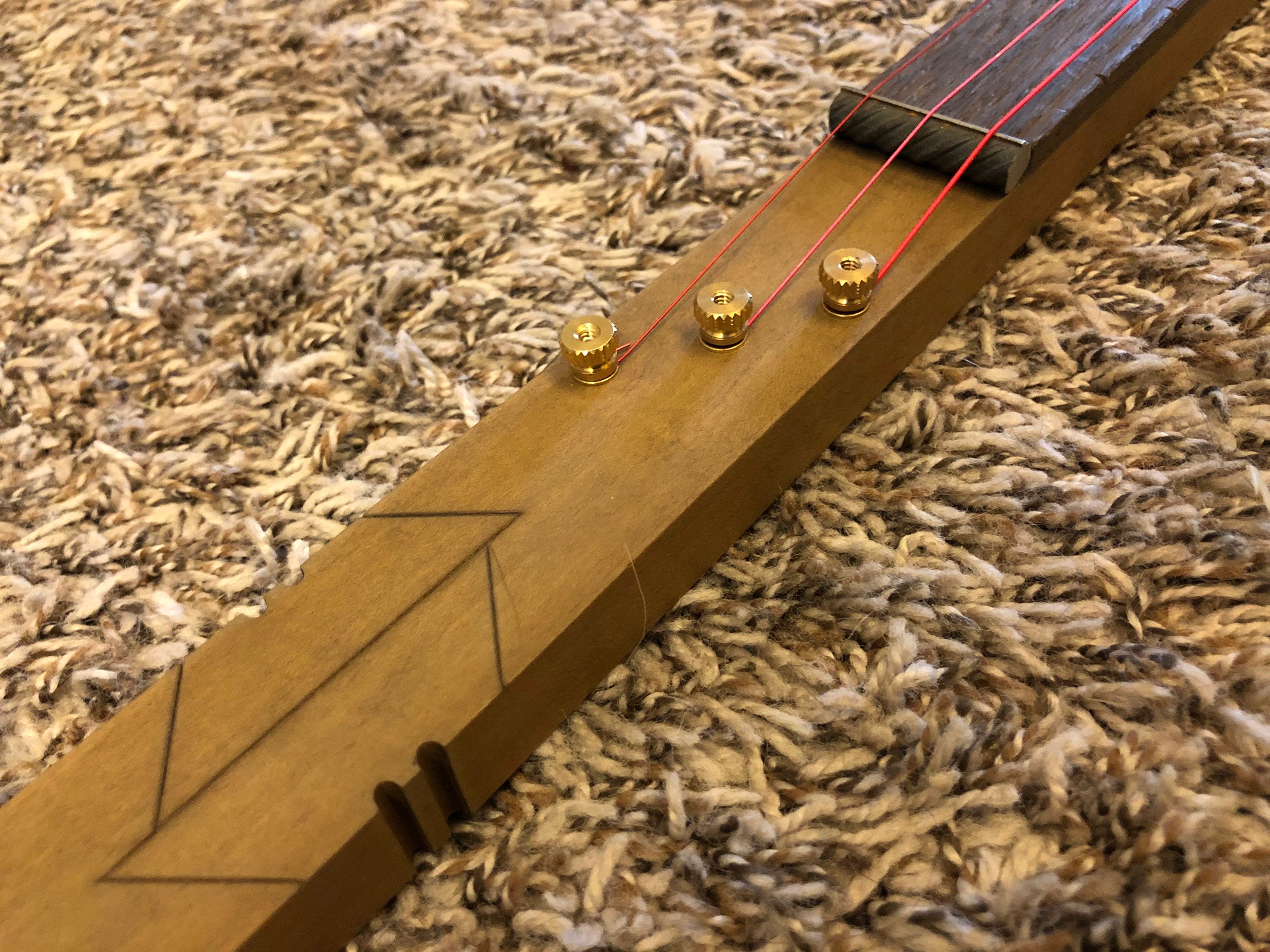 JSA Zn66 Brass Cigar Box Guitar String Clamps (3 Pack) - Etsy