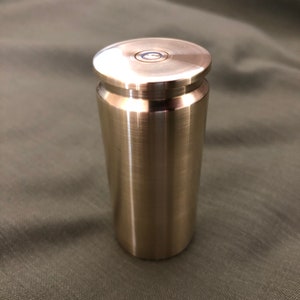JSA Zn62 “vulcan” 20mm Brass Shell Casing Guitar Slide (US Ring Size ...