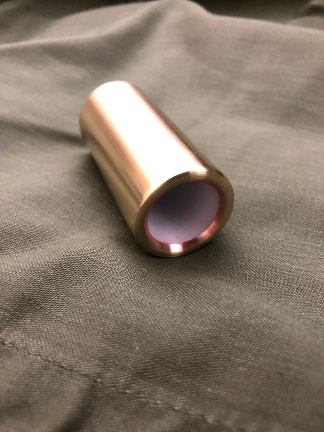 JSA Zn71 “super Heavyweight” Brass, Pinky Guitar Slide (US Ring Size ...