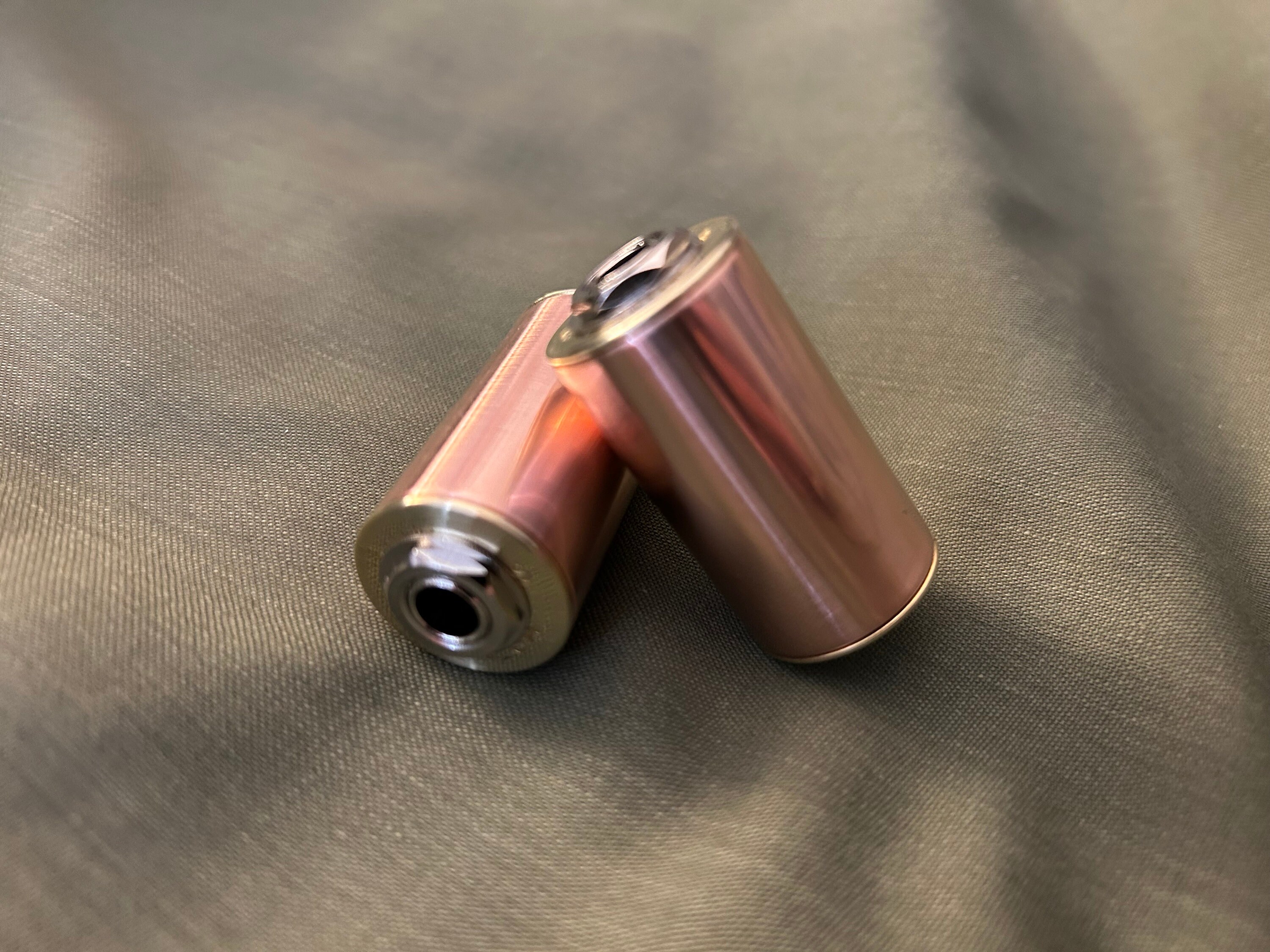 JSA Cu80 « Thunder Stomp » calibre 12, plaqué cuivre, pédale de poche ...