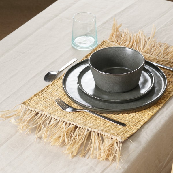 Raffia Placemat - Etsy