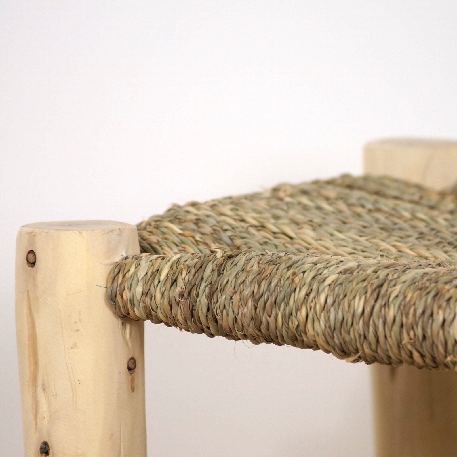 Moroccan Wooden Bench With Storage 80cm - Etsy