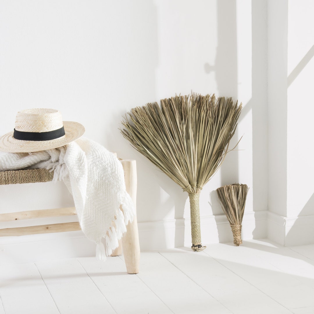 Moroccan Palm Leaf Broom - Etsy
