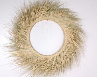 Natural Raffia Wall Hanging Boho Wall Decor Bohemian Raffia - Etsy