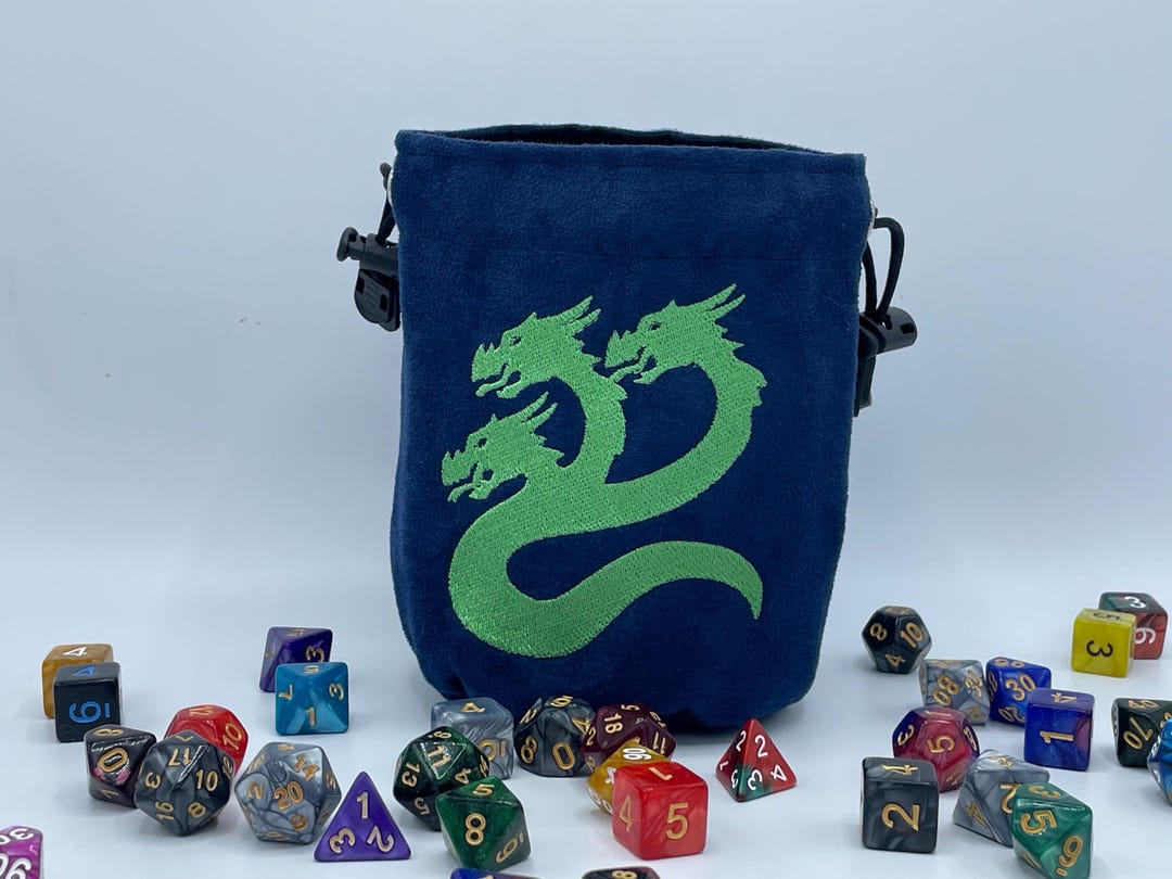 Alpha Legion Hydra Dice Bag, Warhammer 40k Gaming Bag, D&D Dice Bag ...