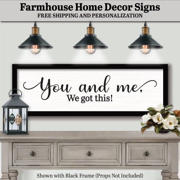 You and Me Sign - Etsy