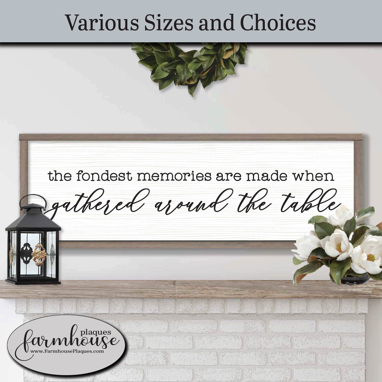 The Fondest Memories Are Made When Gathered Around The Table | Etsy