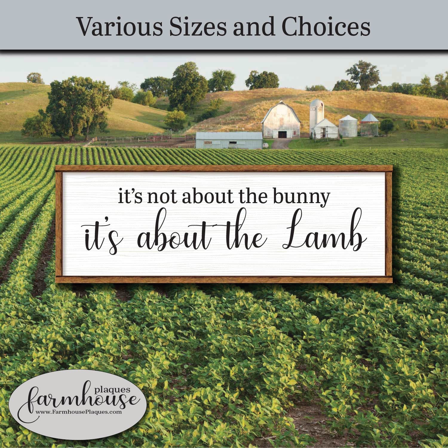 It's Not About The Bunny It's About The Lamb Sign | Etsy