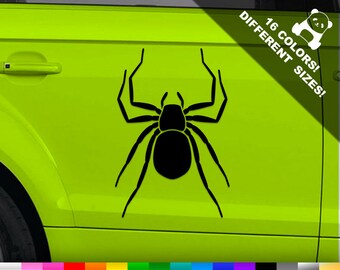 Spider vinyl wall decal stickers Halloween Decor Spider | Etsy