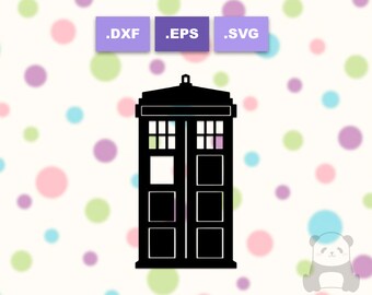 Tardis svg | Etsy