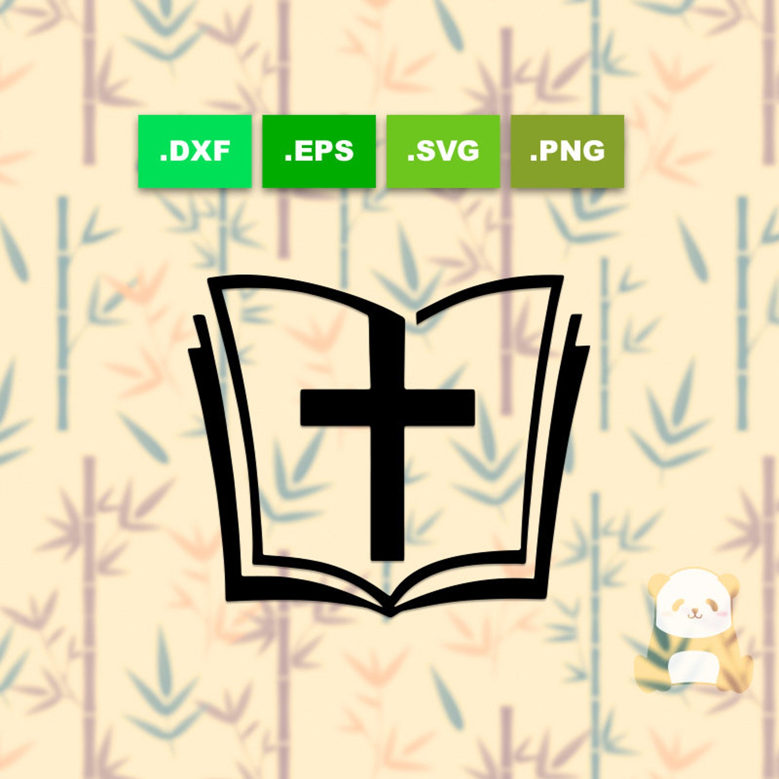 Holy Bible Scrapbooking Cut File Bible Eps Svg Dxf Files | Etsy