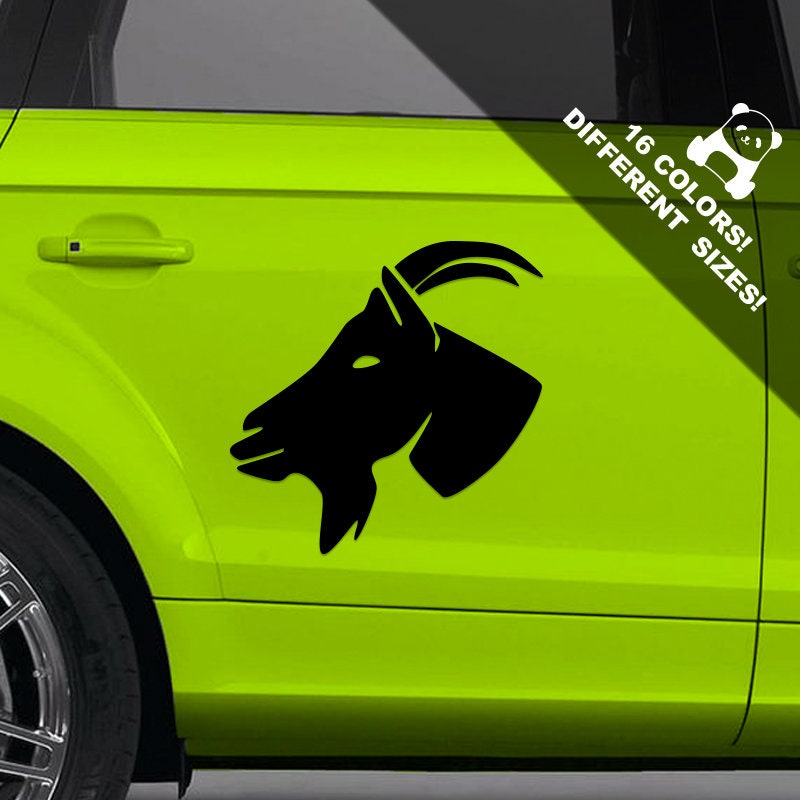 Goat goat decal goat sticker goat vinyl goat vinyl decal | Etsy