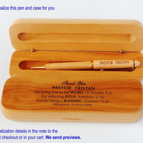 Pastor Gift - Etsy