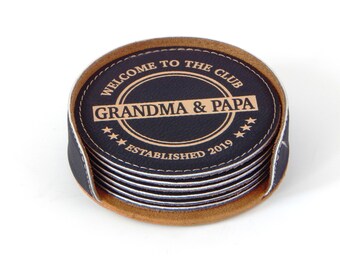 Grandma Coasters - Etsy