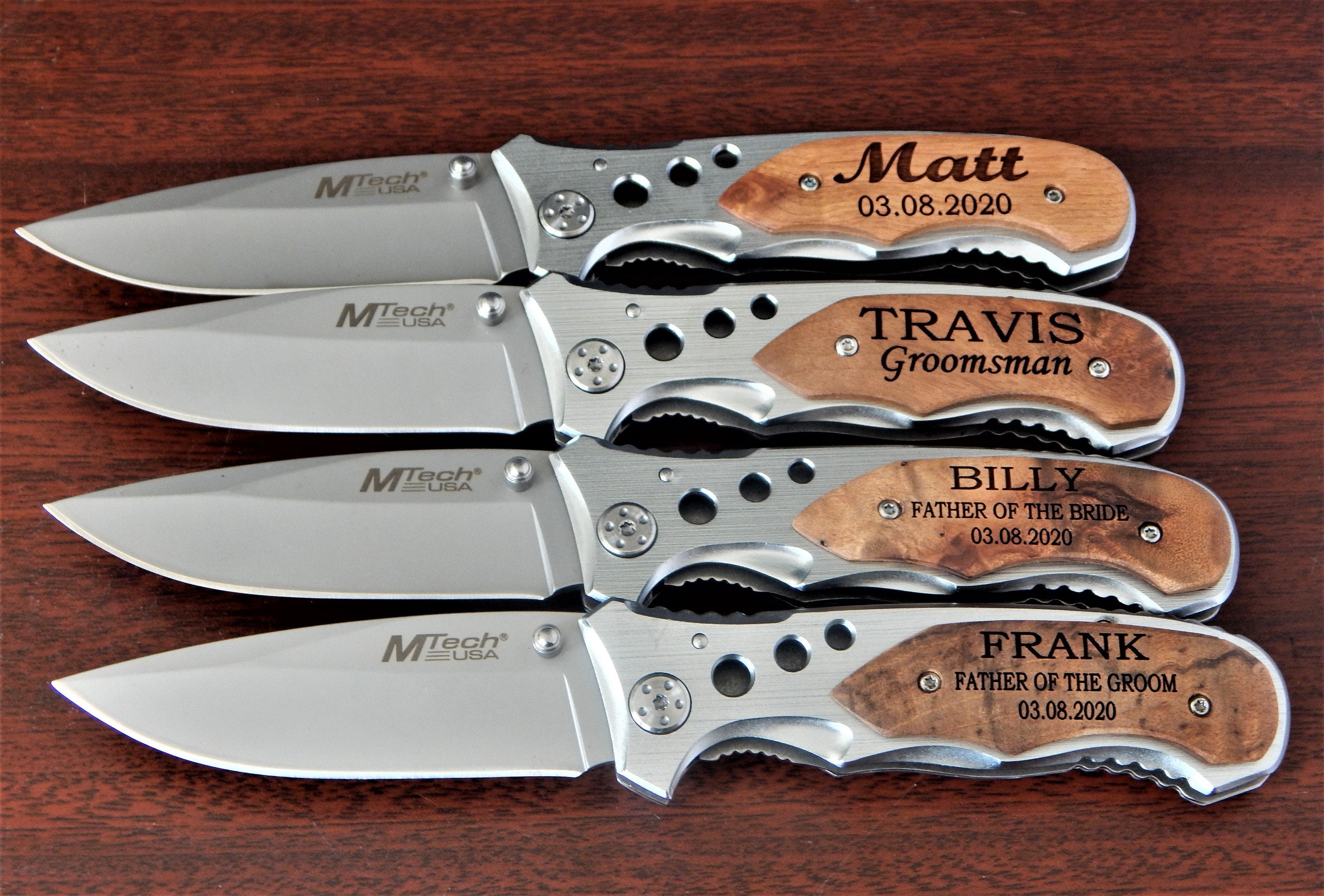 Personalized Knife for Men Gift for Groomsmen Engraved - Etsy
