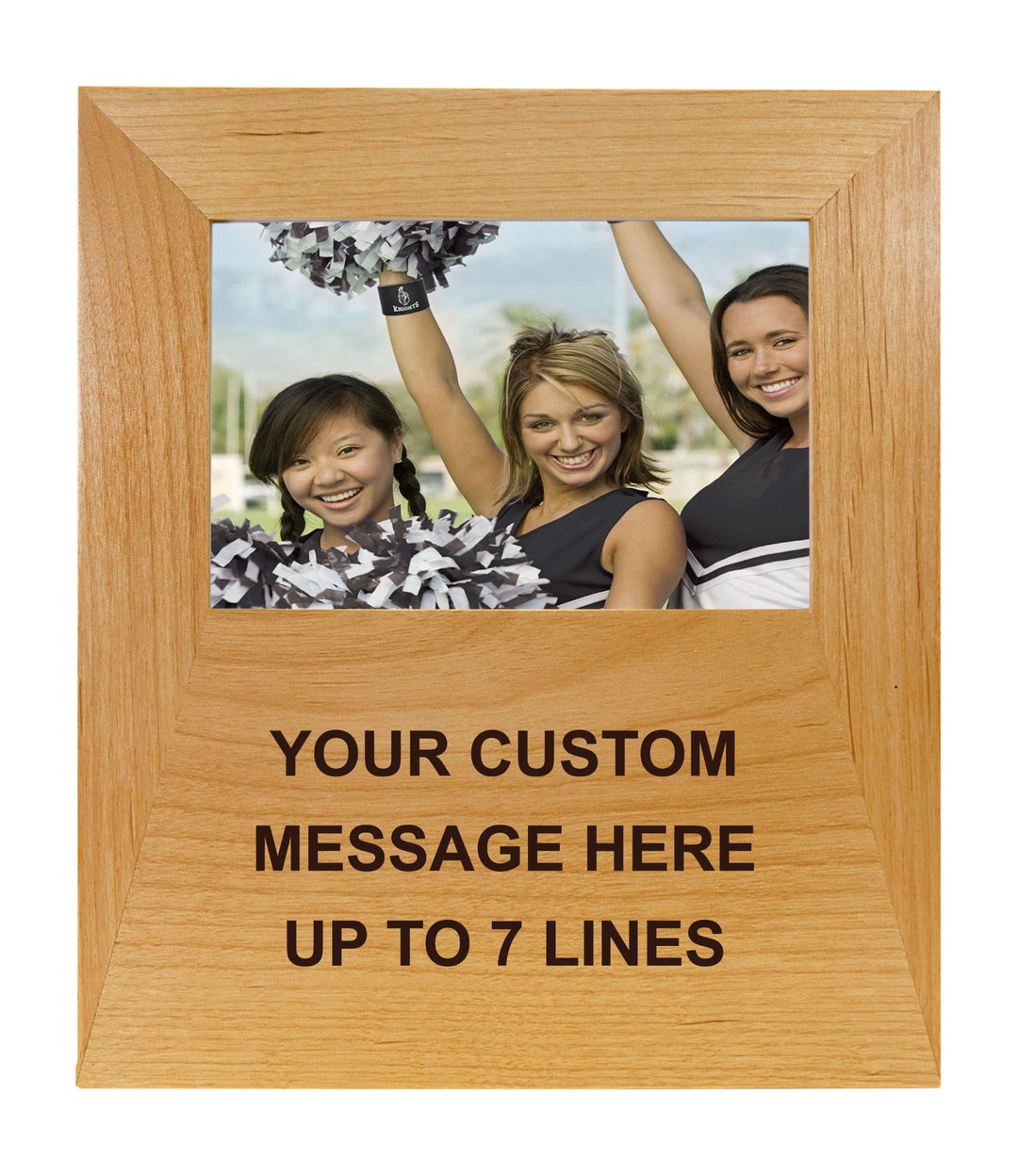 Personalized Picture Frame | Custom Engraved Wood Frames | Wedding ...