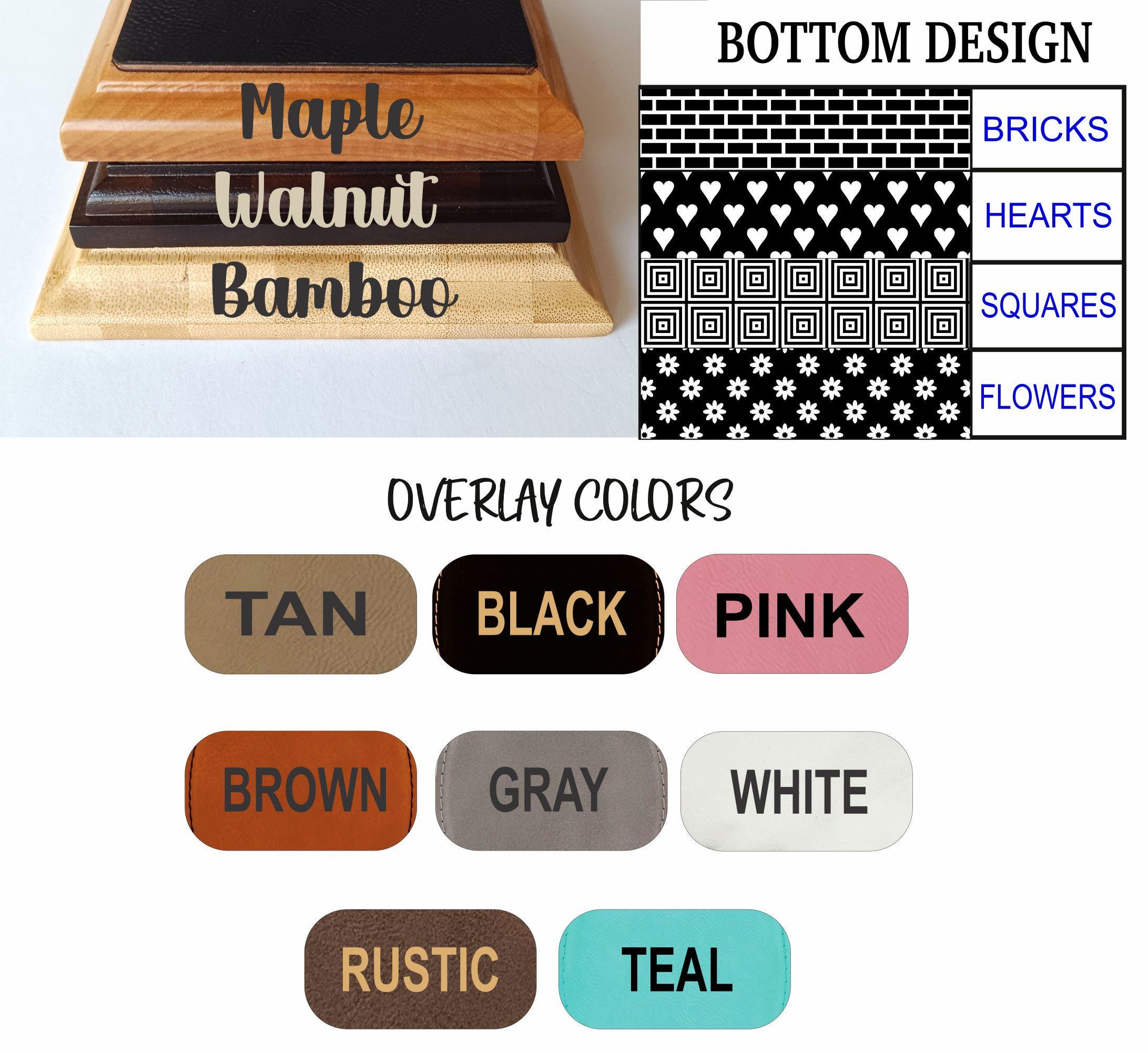 Personalized Leather Plaque Sign: Engraved Gift for Grandma, PGM015 - Etsy