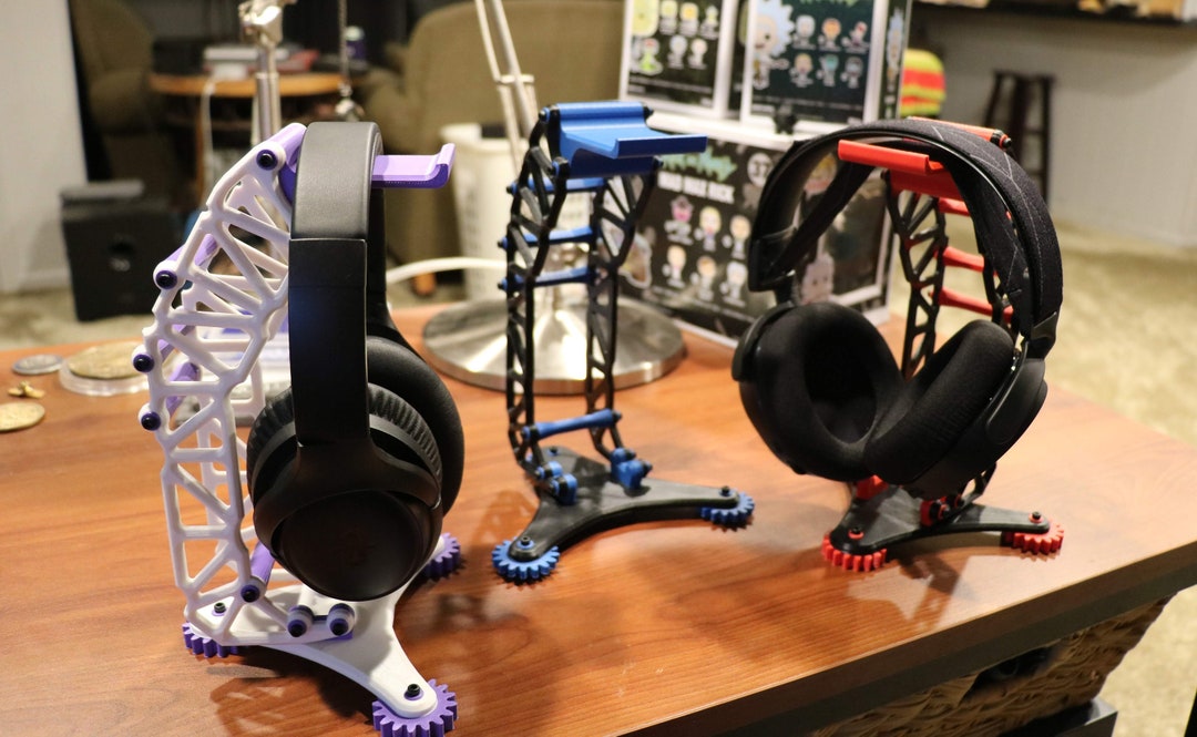 3D Printed Headphone Stand - Etsy