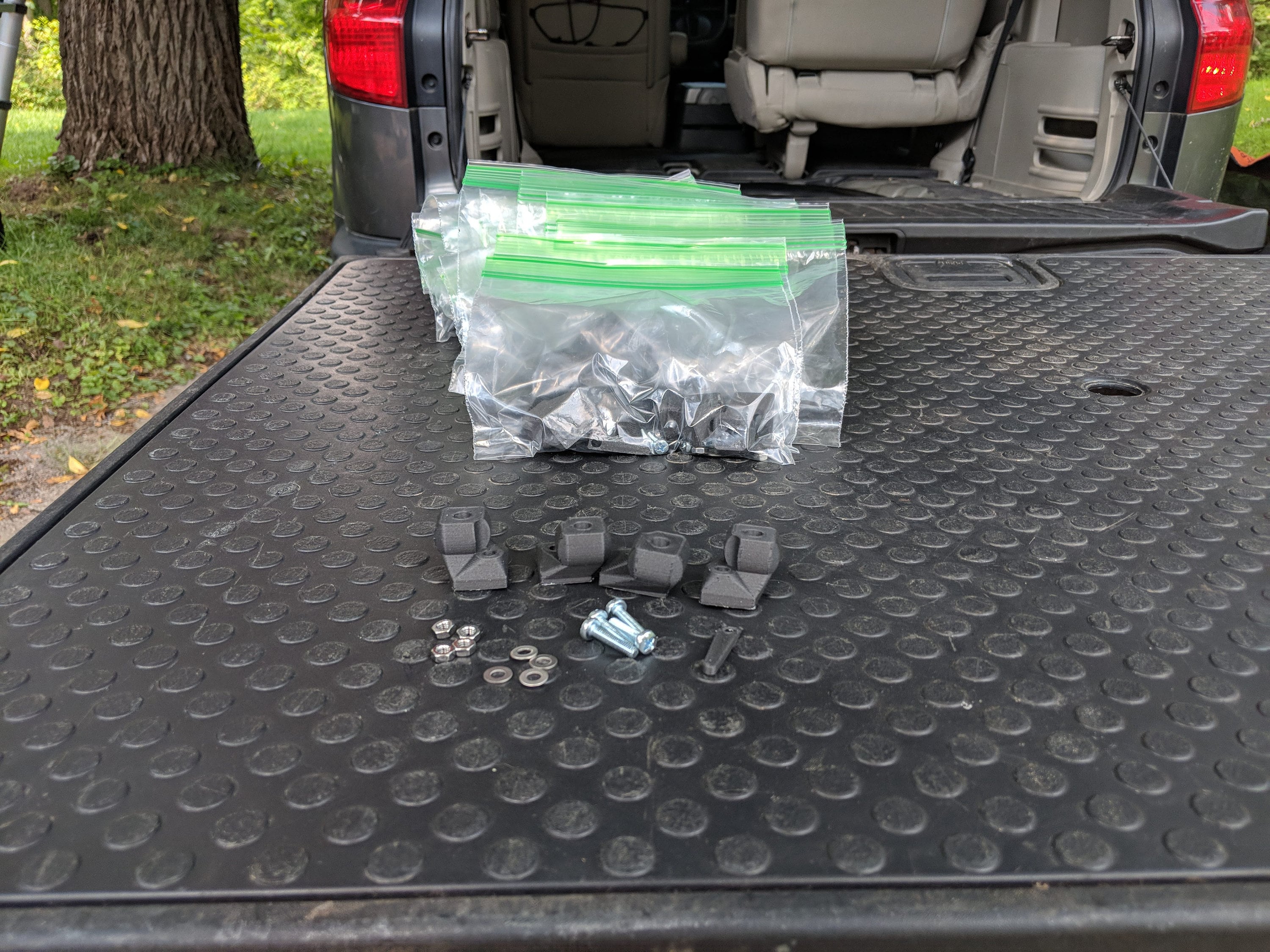 Honda Element Aftermarket Table Kit adapter and Hardware | Etsy