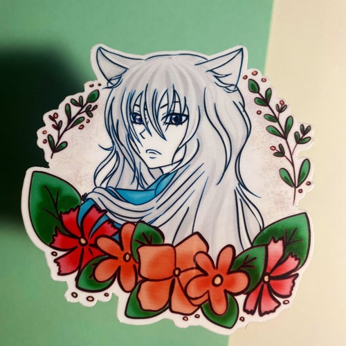 Kamisama Kiss Sticker of Anime Character Tomoe the Fox Yokai - Etsy