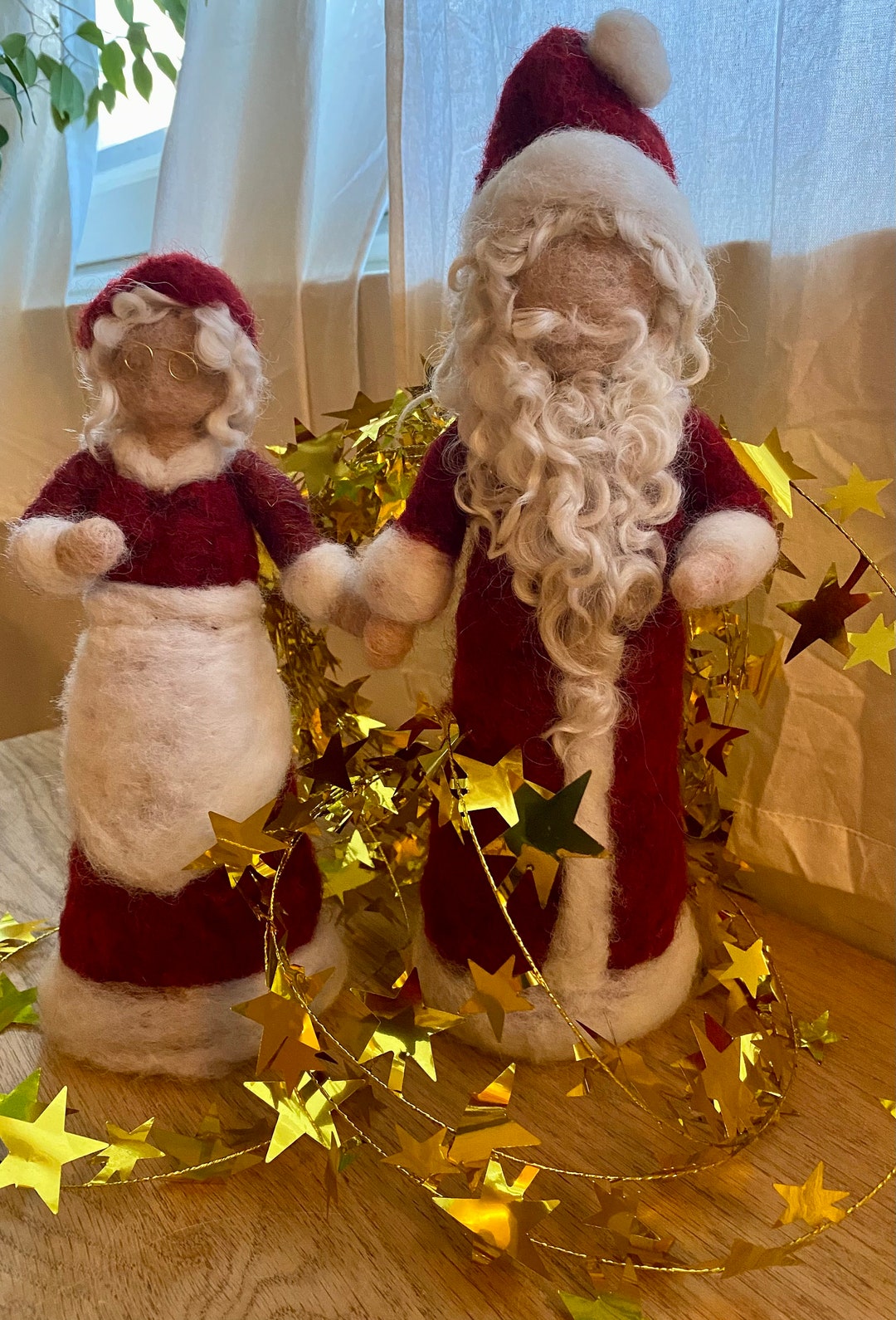 Father and Mother Christmas Mr. and Mrs. Claus Santa Mrs. - Etsy