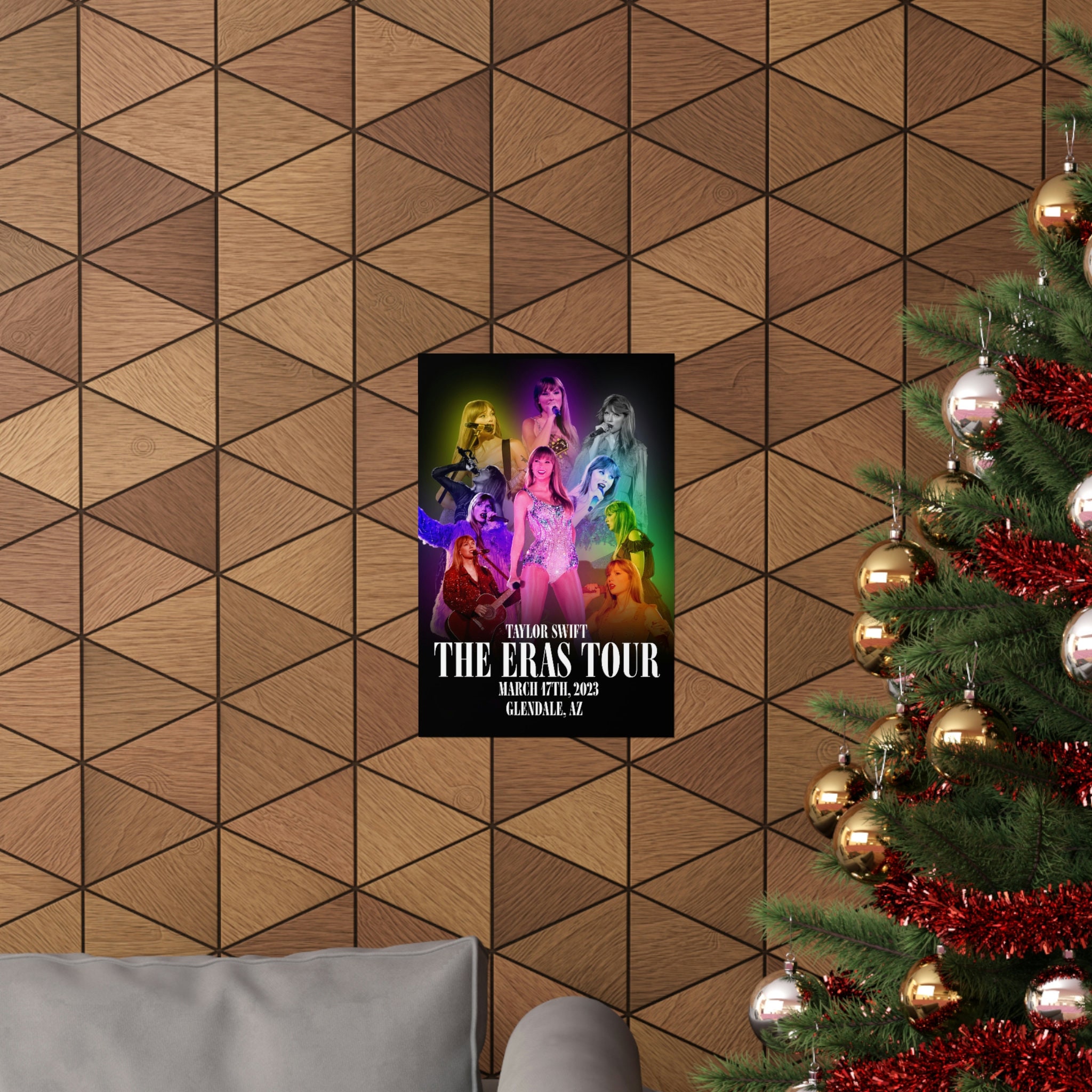 The Eras Tour Poster, Glendale Arizonna Night One Poster, Eras Tour ...