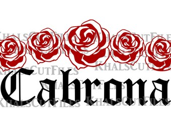 Cabrona Svg | Etsy