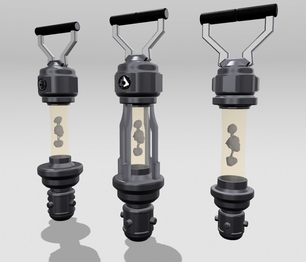 Halo Inspired ONI Flood Specimen Canister - 3D Model - Digital File - Etsy