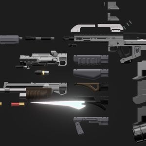 Halo Inspired MA5K - Modular - 3d File Digital Download - Etsy Australia