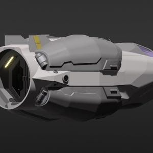 Halo Inspired Bumblebee Escape Pod - 3D Model - Digital Download - Etsy