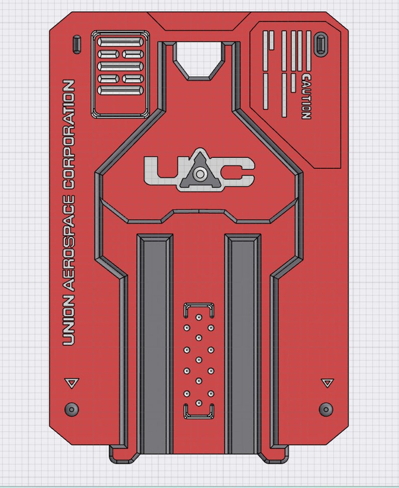 DOOM Inspired Keycard - 3D Model - Digital File - Etsy