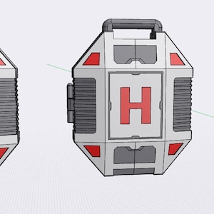 Halo Inspired Medkit - 3D Model - Digital File - Etsy