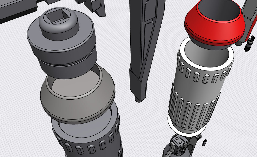 Halo Inspired Biofoam Canisters - 3D Model - Digital Files - Etsy