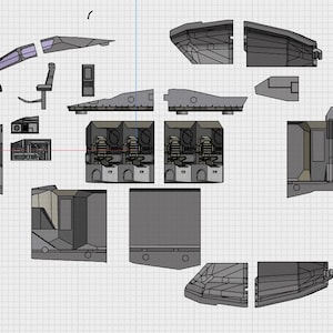 Halo Inspired Bumblebee Escape Pod - 3D Model - Digital Download - Etsy