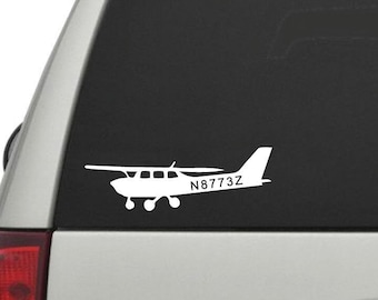 Airplane Vinyl Wall Decal or Car Sticker Mvd006et - Etsy