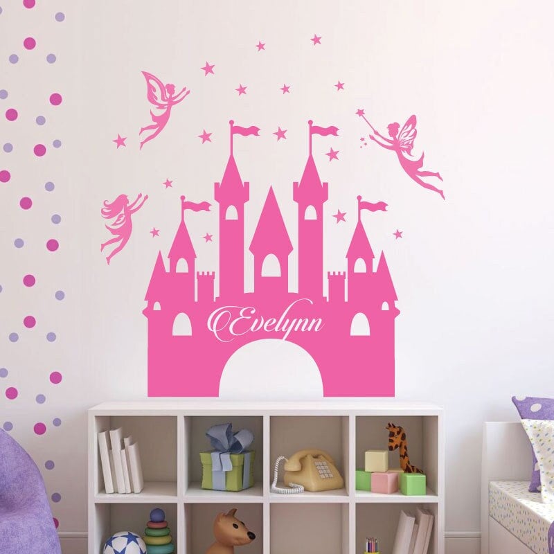 Princess Castle Wall Decal - Etsy