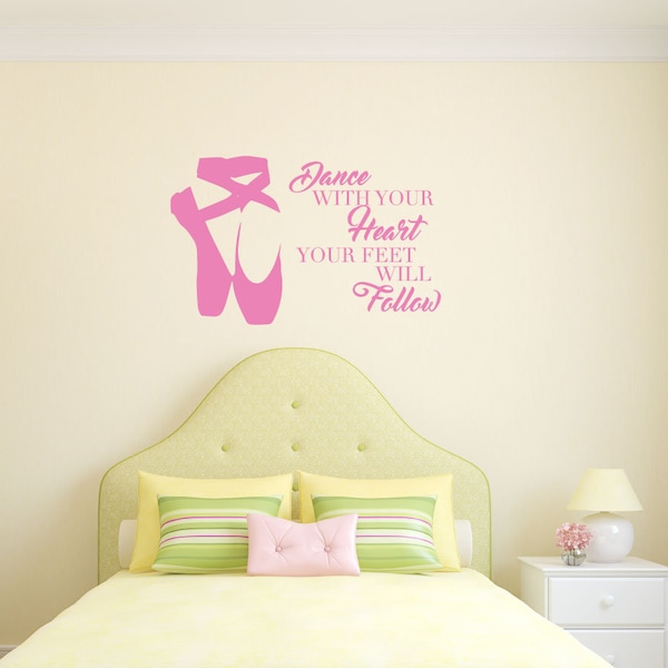 Dance Wall Decal - Etsy