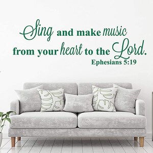 Sing and Make Music From Your Heart to the Lord | Ephesians 5:19 ...
