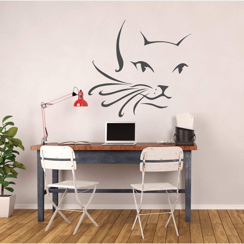 Cat Wall Decal - Etsy