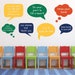 Classroom Decorations Customized Classroom Rules Speech Bubbles Vinyl ...
