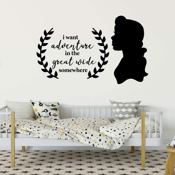 I Want Adventure in the Great Wide Somewhere - Etsy