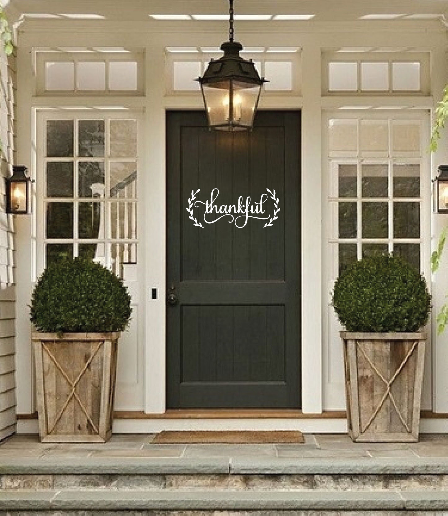 Front Door Decal Vinyl Sticker or DIY Wooden Sign Decal | Etsy