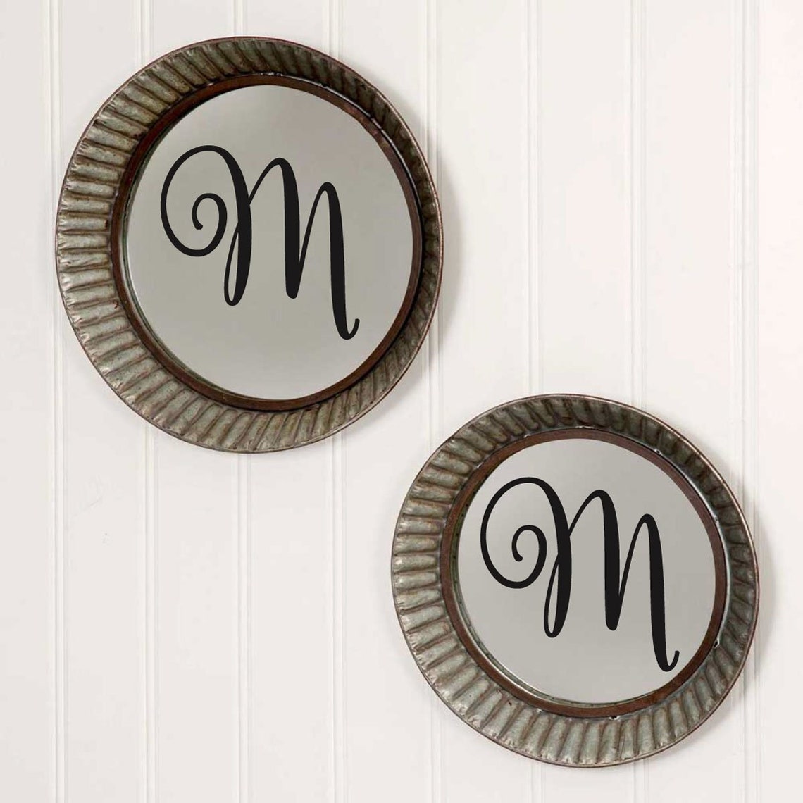 Halloween Decorations 2 Sets of Letter M and Polka Dots for - Etsy