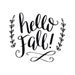 Front Door Decal Vinyl Sticker - Hello Fall - Vinyl Art for Fall ...