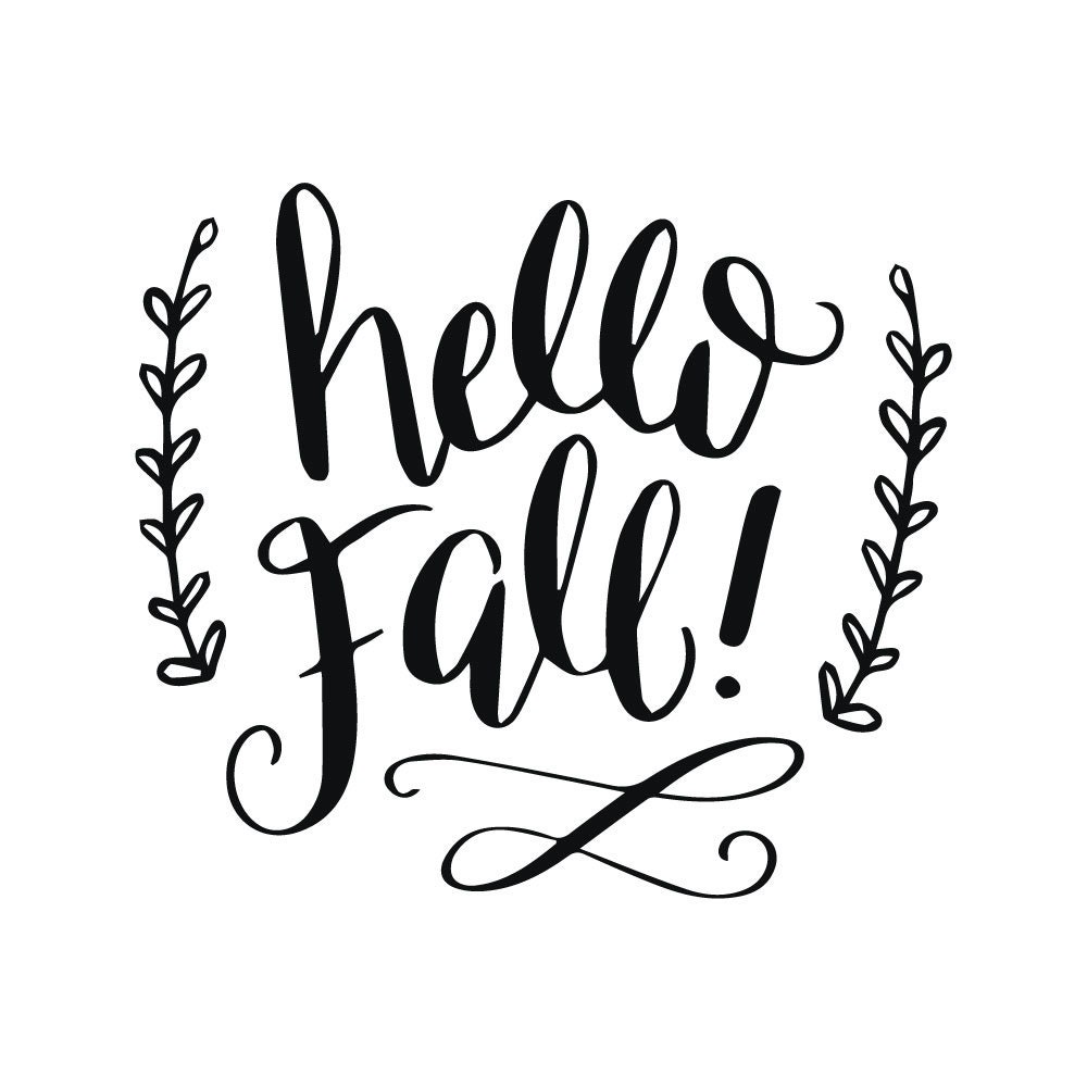 Front Door Decal Vinyl Sticker Hello Fall Vinyl Art for | Etsy