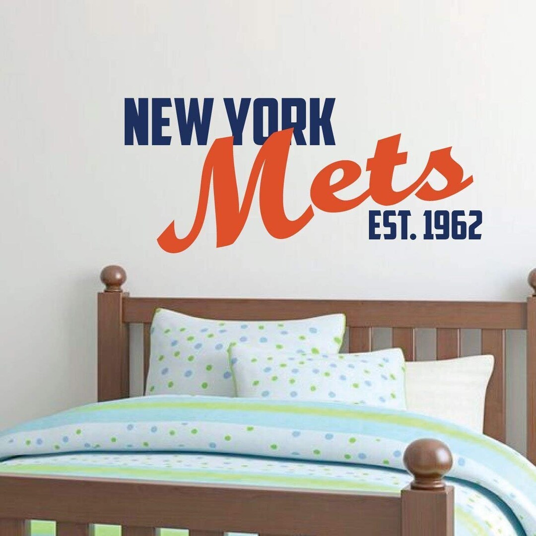 New York Mets Wall Decor - Baseball Decorations - Sports Team Athlete ...