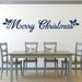 Farmhouse Merry Christmas Decor Holiday Vinyl Stickers for Living Room ...