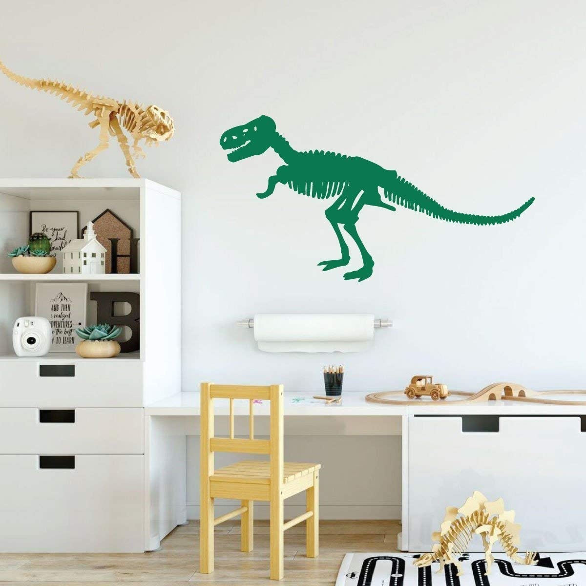 Dinosaur Wall Decals T-rex Bones Personalized Vinyl Wall - Etsy
