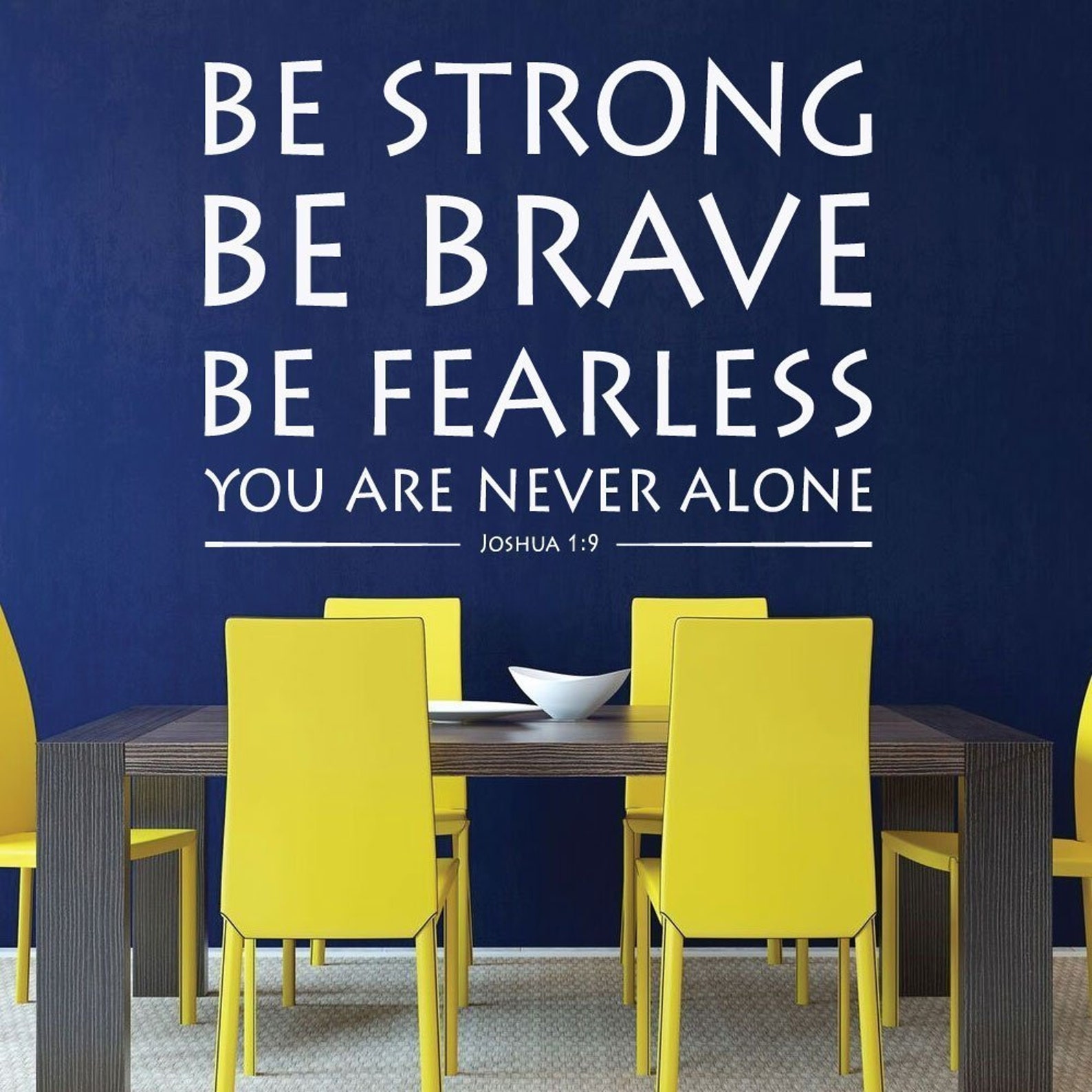 Christian Vinyl Decal Bible Verse Decal Bible Wall Decal - Etsy