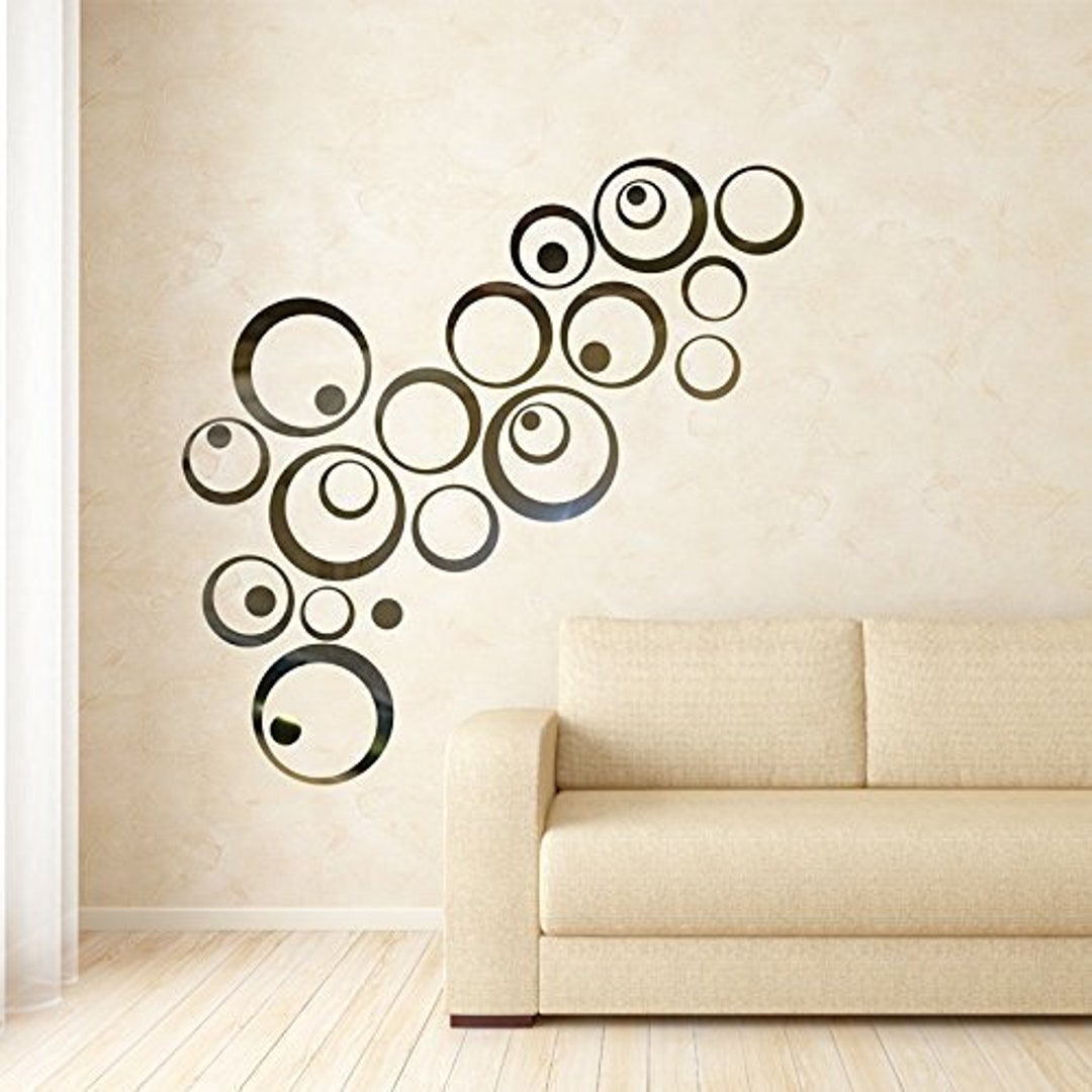 Circle Bubbles Vinyl Wall Decals Pattern Design Home Decor - Etsy
